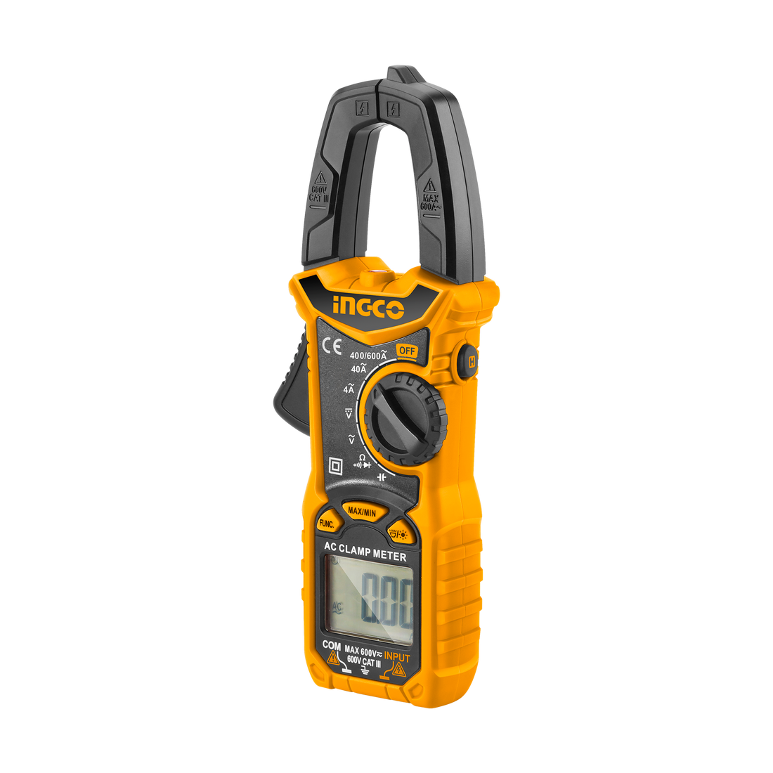 Pinza Voltiamperimetrica Digital AC INGCO DCM6003 – Herramientas Ingco ...