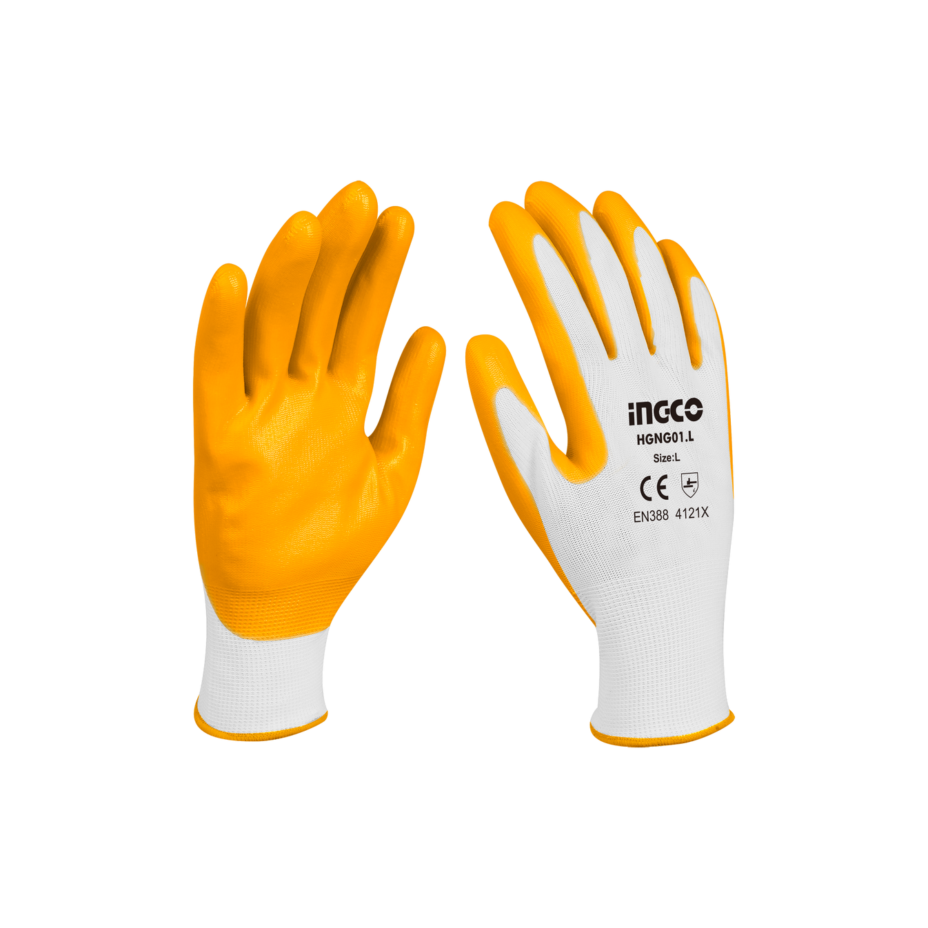 Guantes De Nitrilo TALLA L INGCO HGNG01.L – Herramientas Ingco Colombia